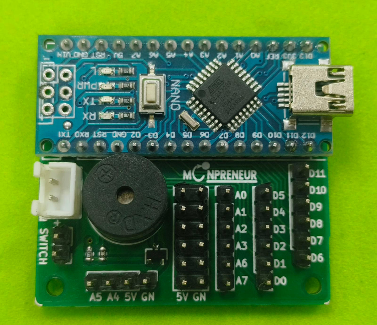 Arduino Nano Distance Metermain Pcb Moonpreneur