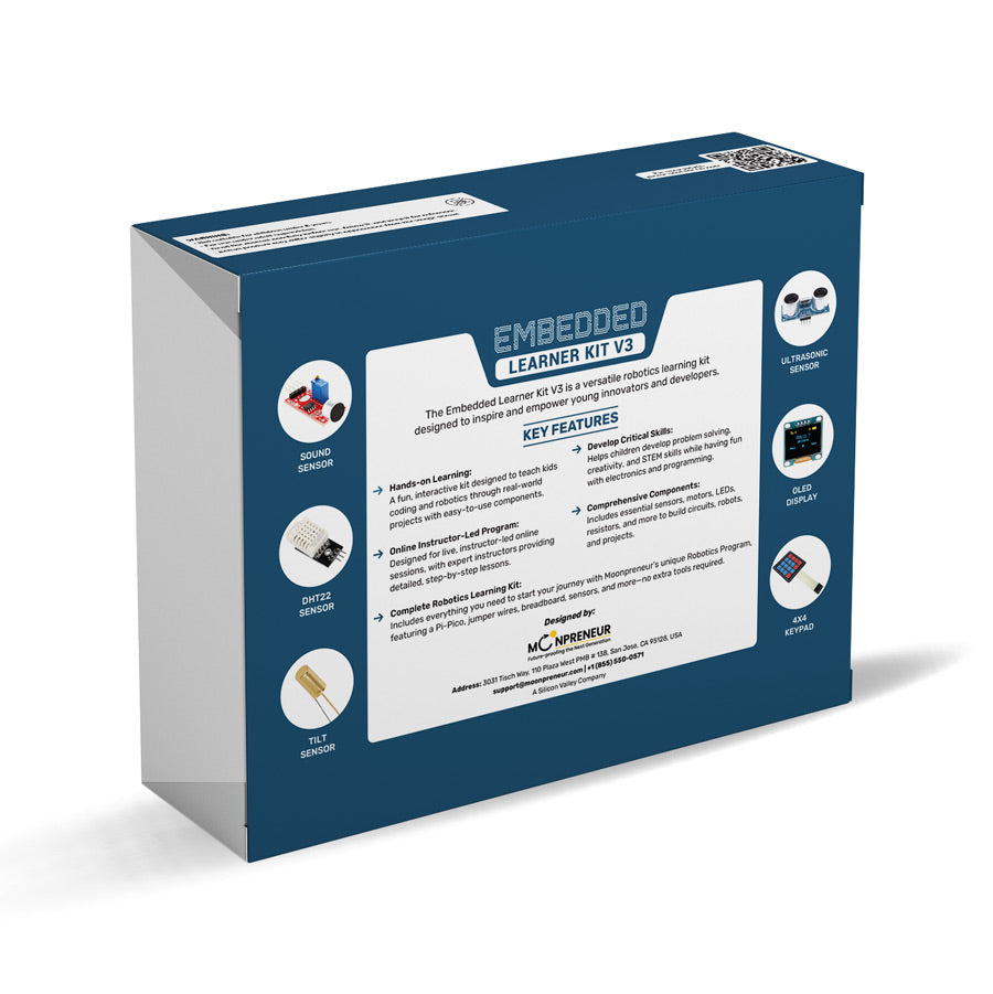 Embedded Learner Kit V3 – Moonpreneur