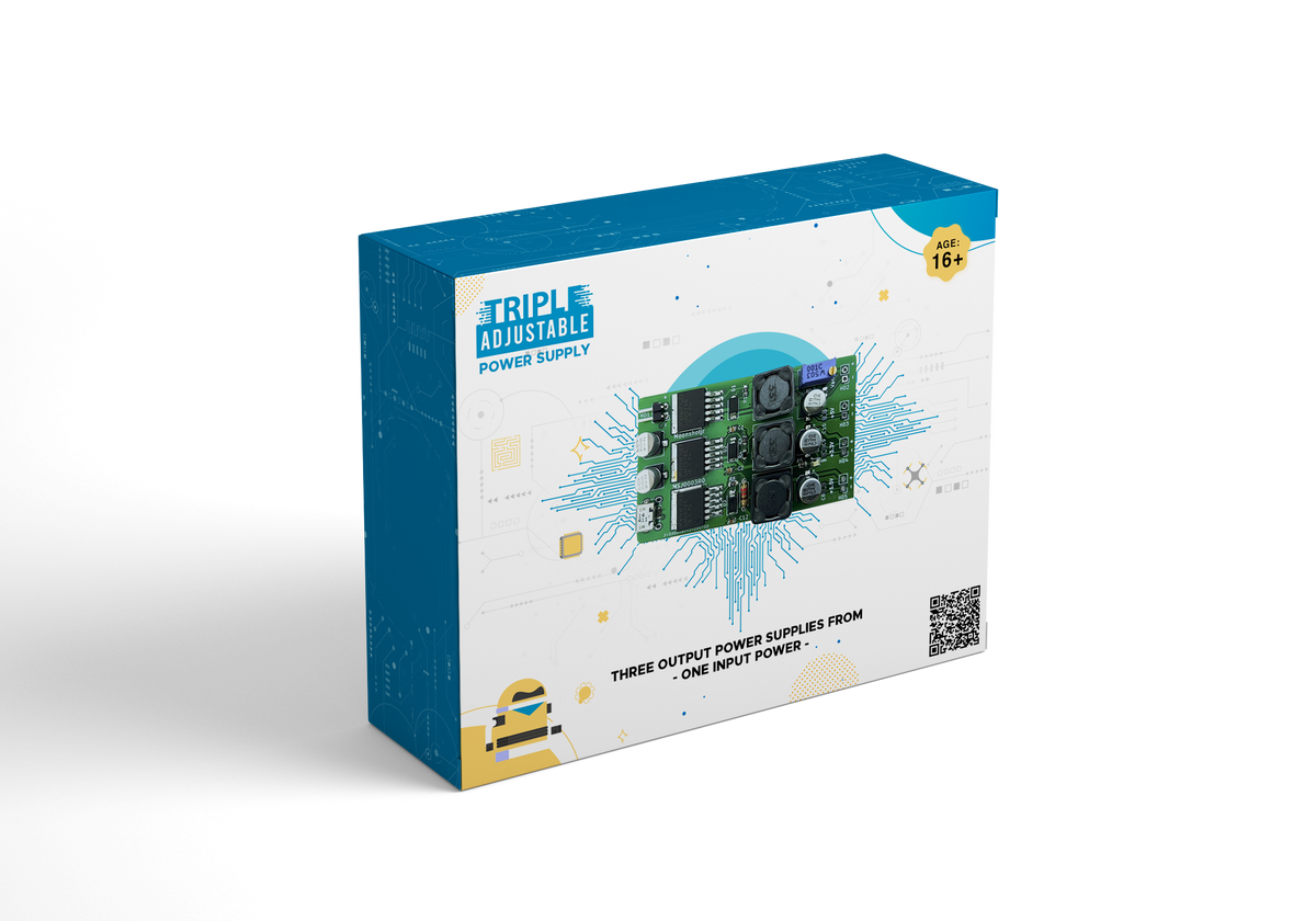 Buy Triple Power Supply – 3 Output from 1 Input – Moonpreneur